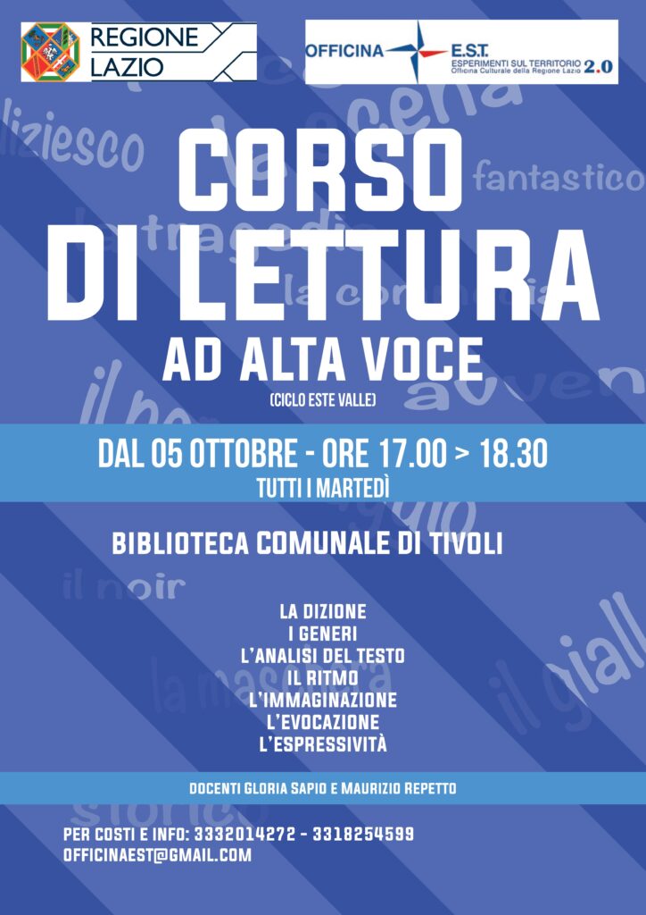 Corso di lettura espressiva - Ad alta voce - Settimo Cielo